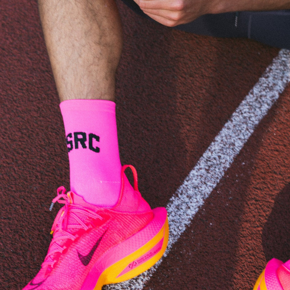 Performance Running Socks - Neon Pink – Puresport