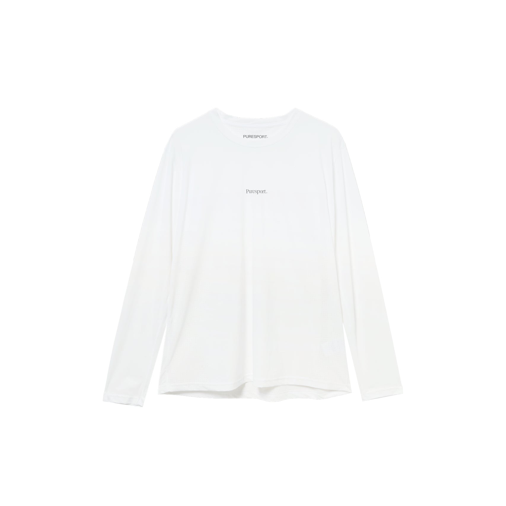 White Performance Running Long Sleeve | Running Top – Puresport